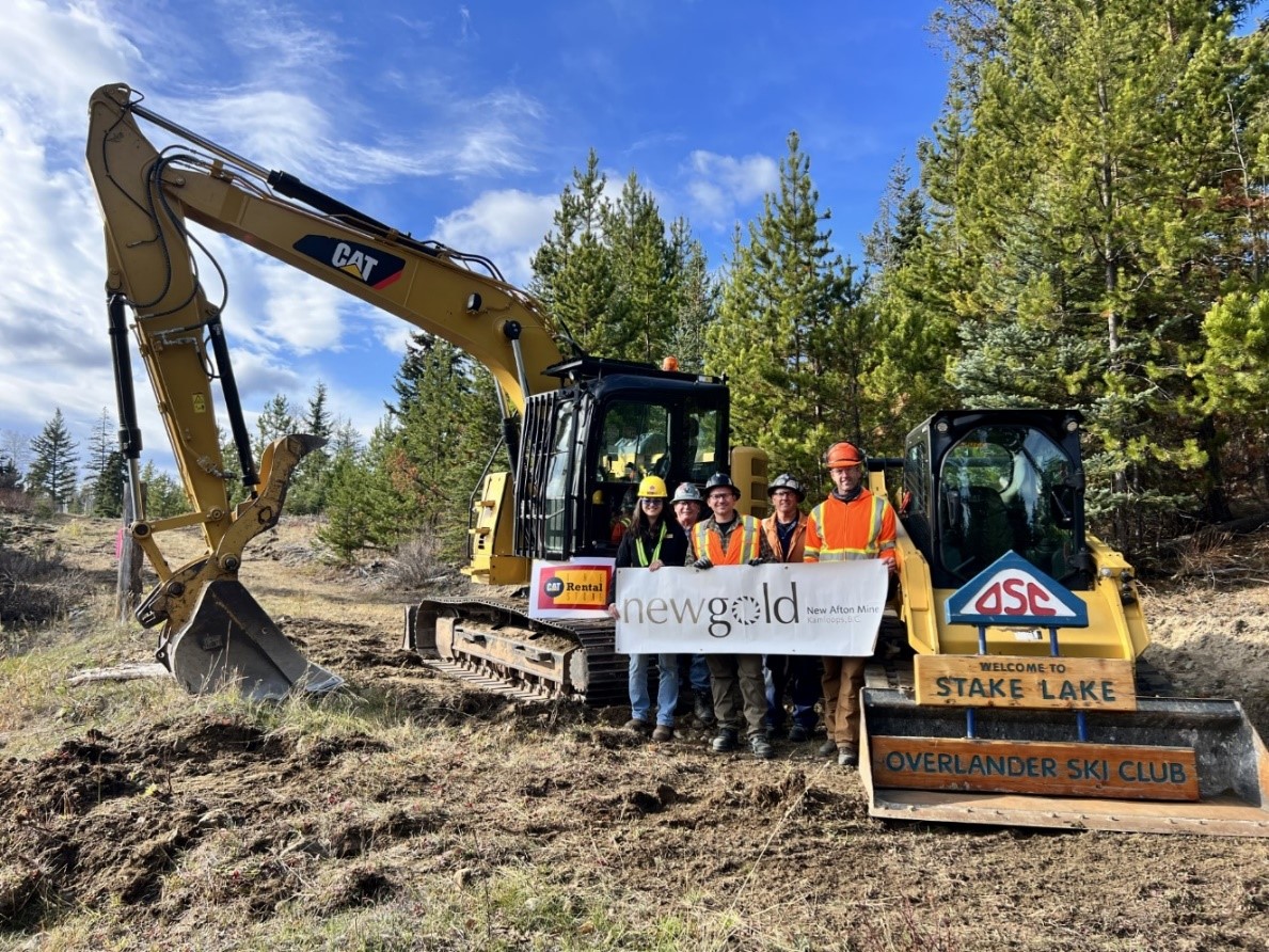 Overlander Ski Club Trail Widening Project - New Afton Mine